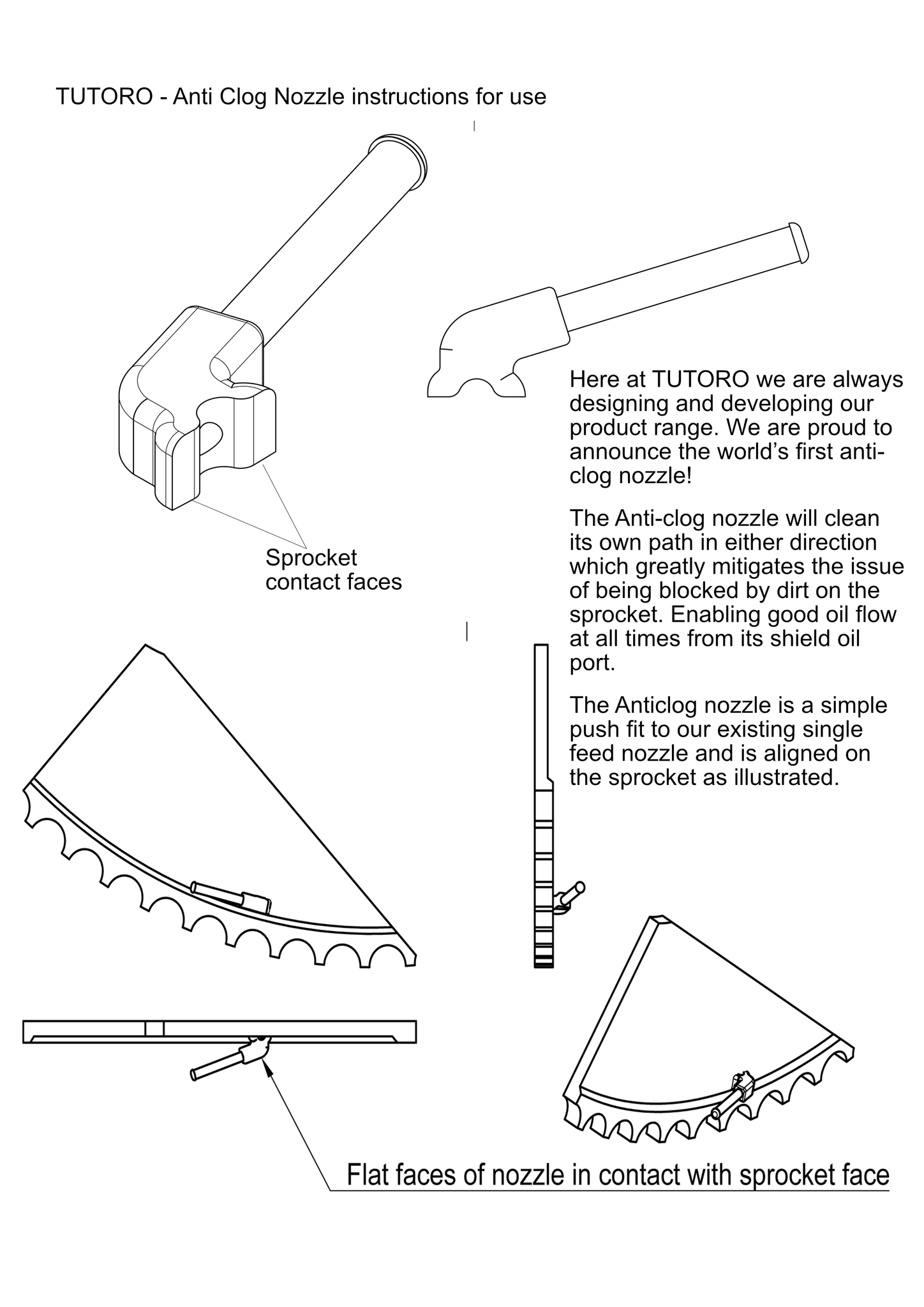 TUTORO Anti-Clog Nozzle – TUTORO Ltd